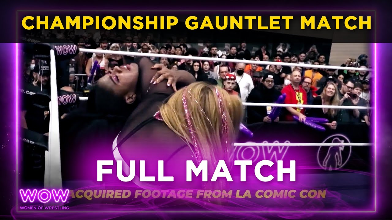 WOW World Championship Match - 10 Woman Gauntlet | WOW - Women Of ...