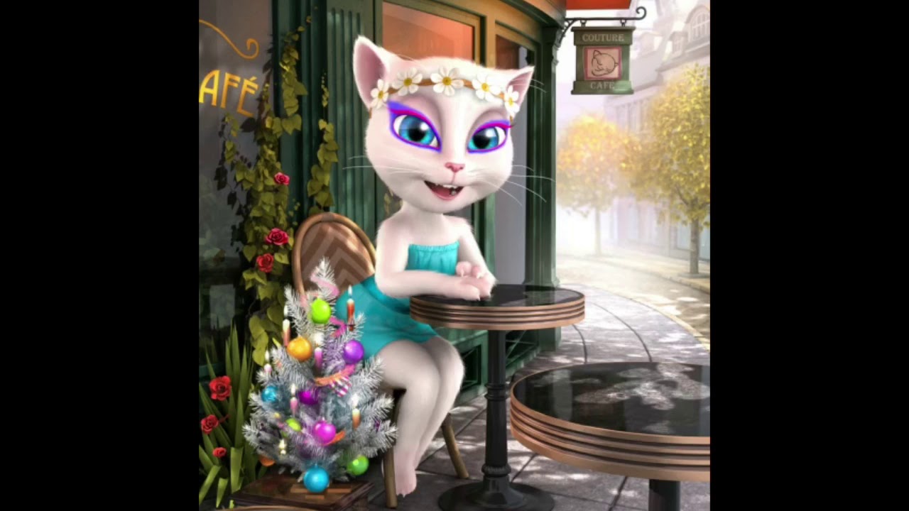 Talking angela singing havana ... - YouTube