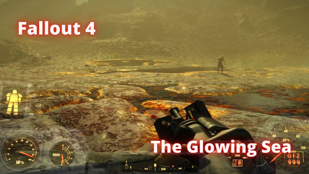Fallout 4 - Gameplay Part 8 - The Glowing Sea - YouTube