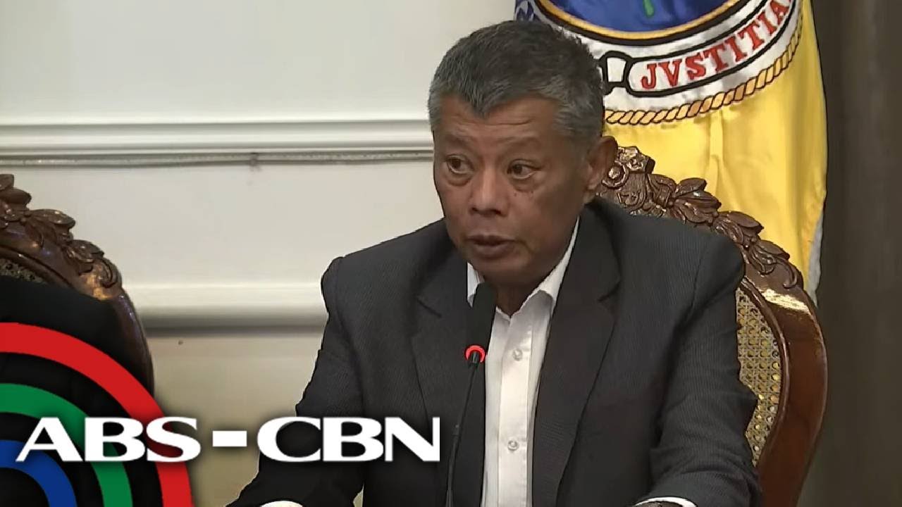 Department of Justice holds press conference | ABS-CBN News - YouTube