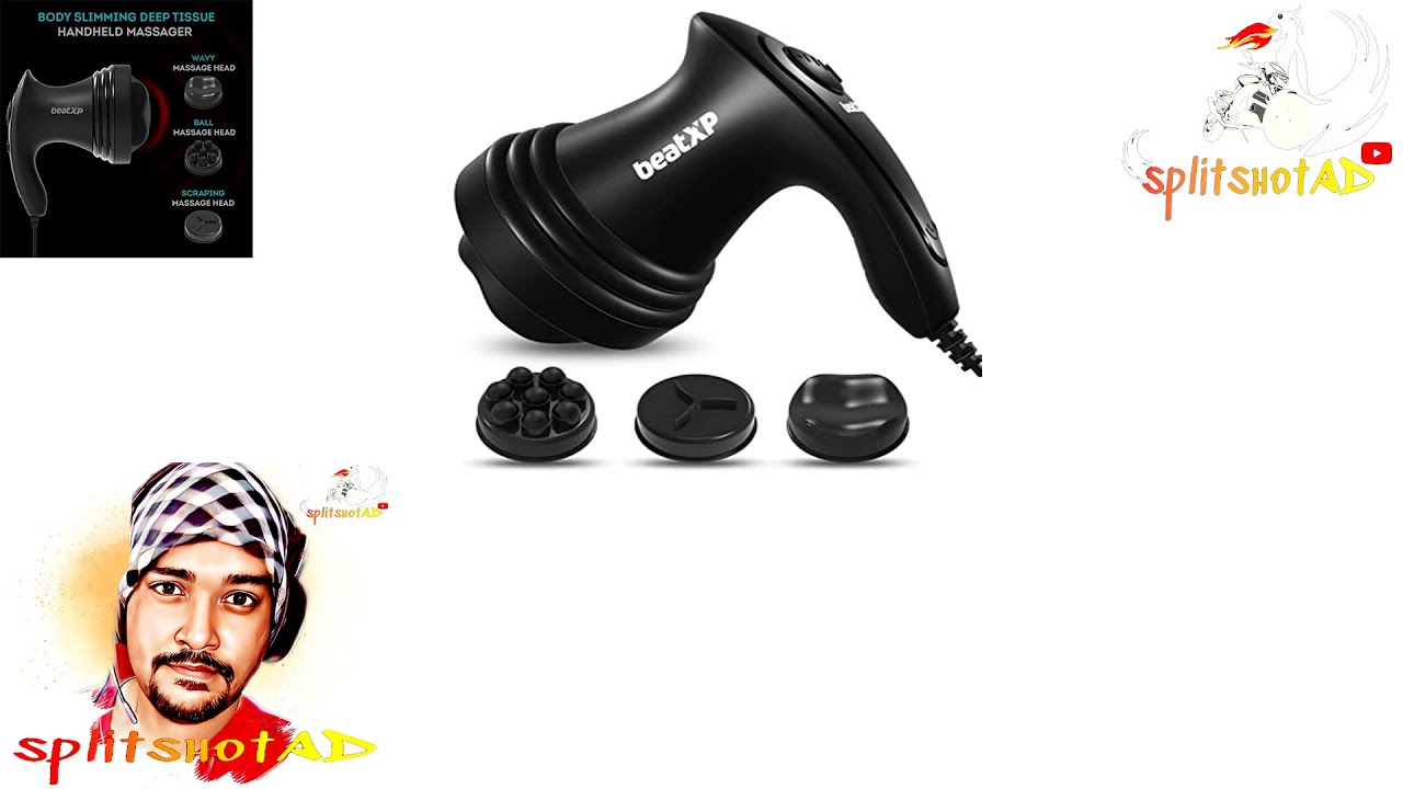 beatXP Blaze Electric Body Massager with 3 Massage Heads #unboxing # ...