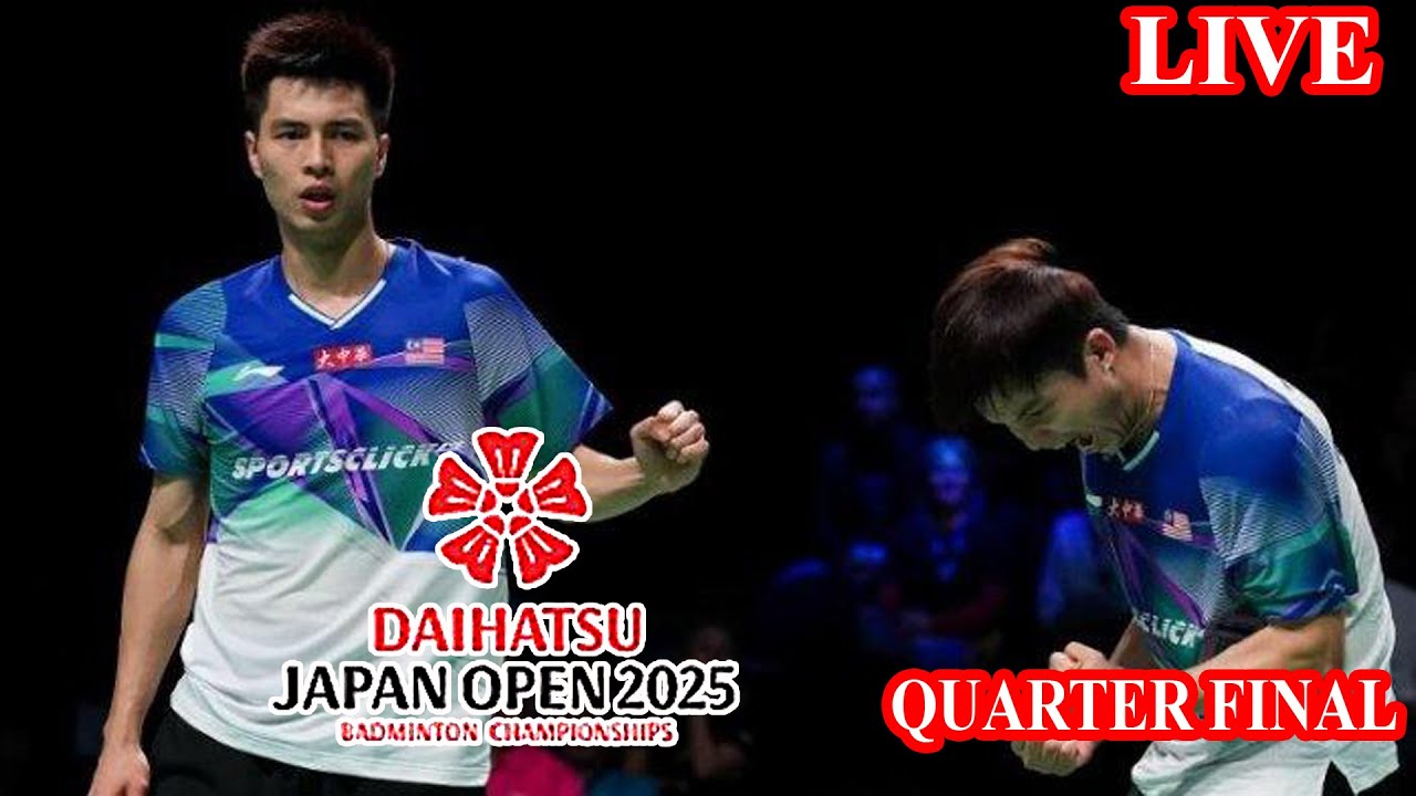 🔴LIVE QF - ONG Yew Sin/TEO Ee Yi vs LIANG Wei Keng/WANG Chang - Japan ...