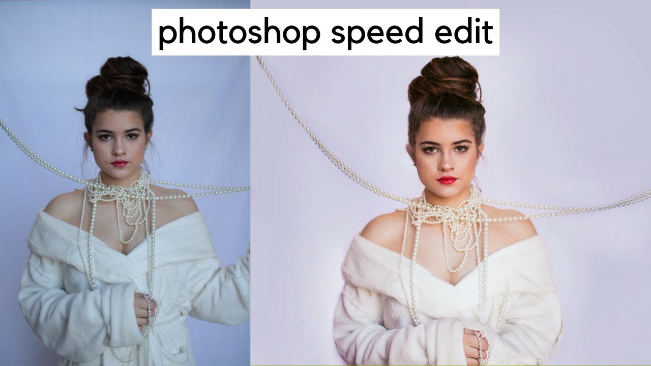 Photoshop Speed Edit: Pearls! - YouTube
