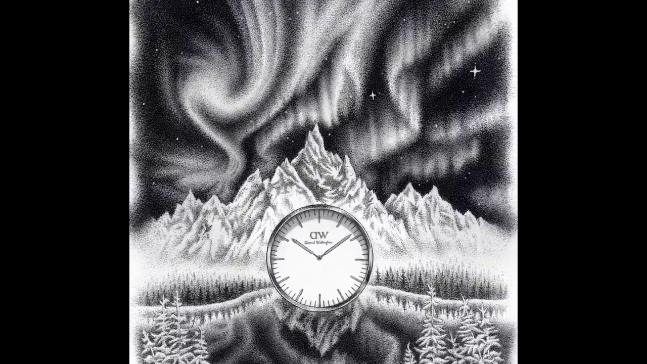 30 Hours in 30 Sec. Crazy Northern Lights Stipple Time Lapse - YouTube