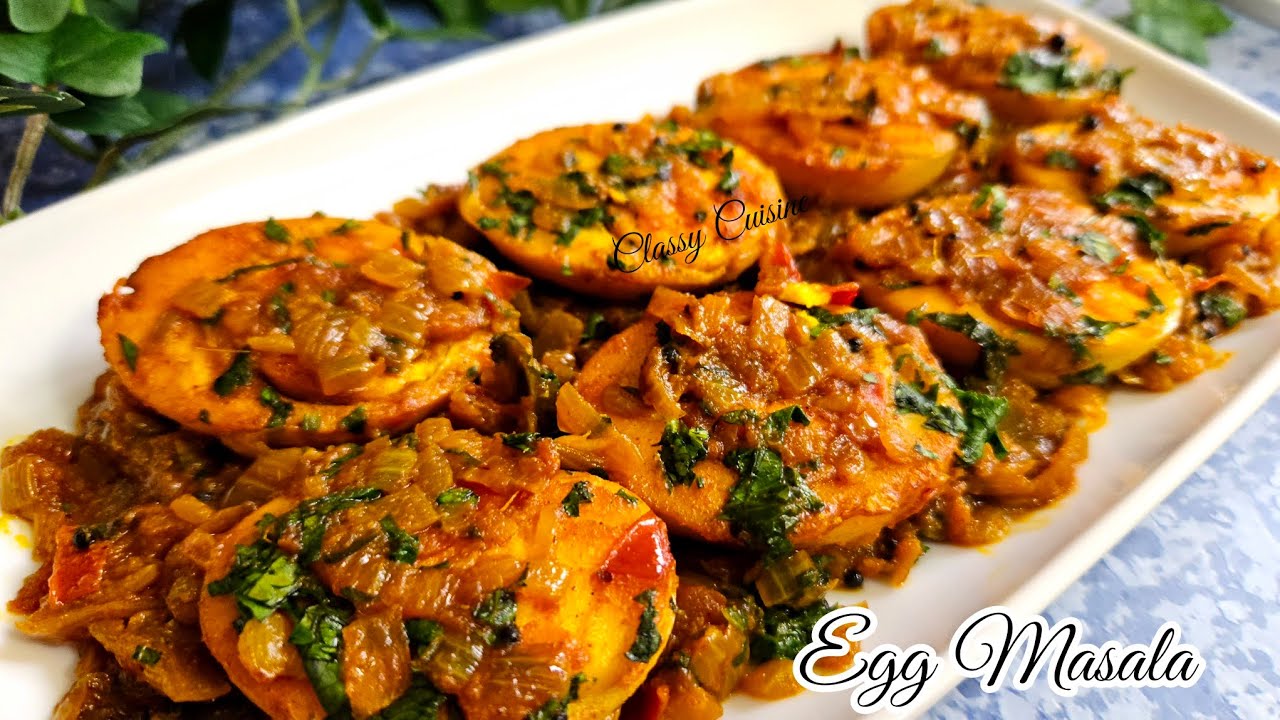 Egg Masala || Boiled Egg Masala || Egg Recipe || Easy and Quick Egg ...