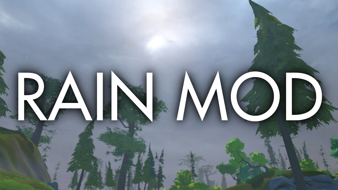 🌧️ Scrap Mechanic Rain Mod 🌦️ | 0.2.x | Mod Promo - YouTube