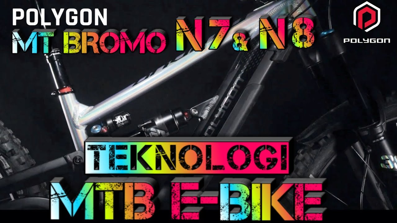MTB E-BIKE FULL SUSPENSION | POLYGON MT BROMO - YouTube