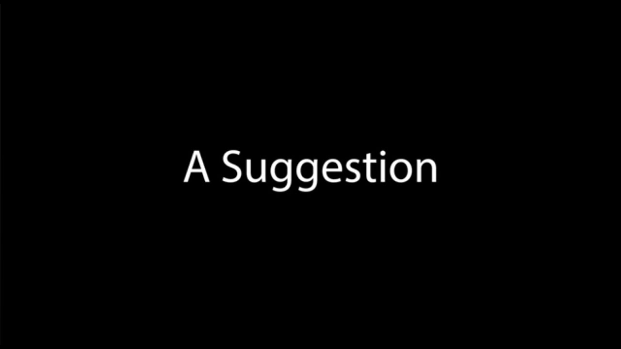 2020 Student Show Film_Samuel Yi, 'A Suggestion', Video, 2020. - YouTube