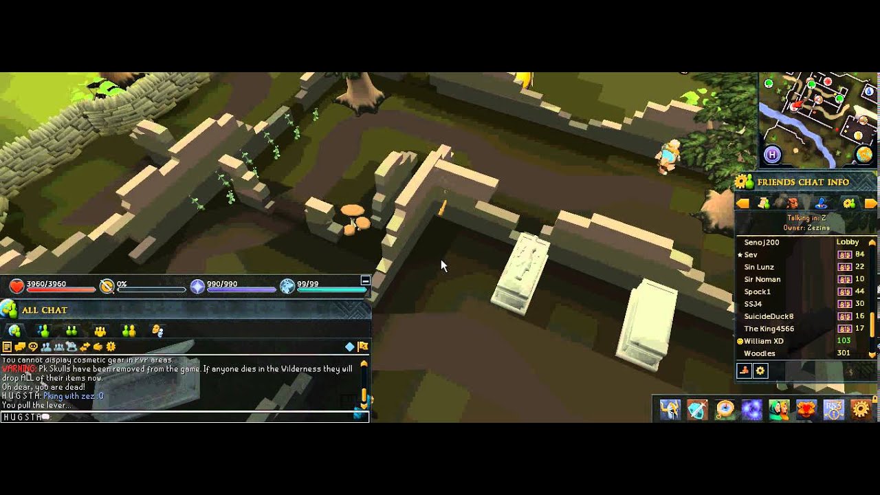 Playing with Zezima - YouTube