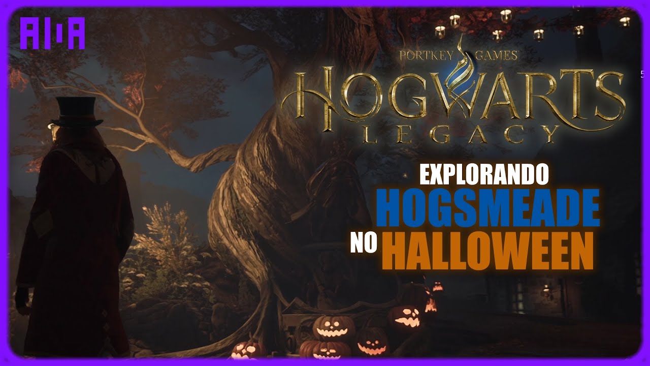 Hogwarts Legacy | Explorando Hogsmeade no Halloween e o Túmulo do ...