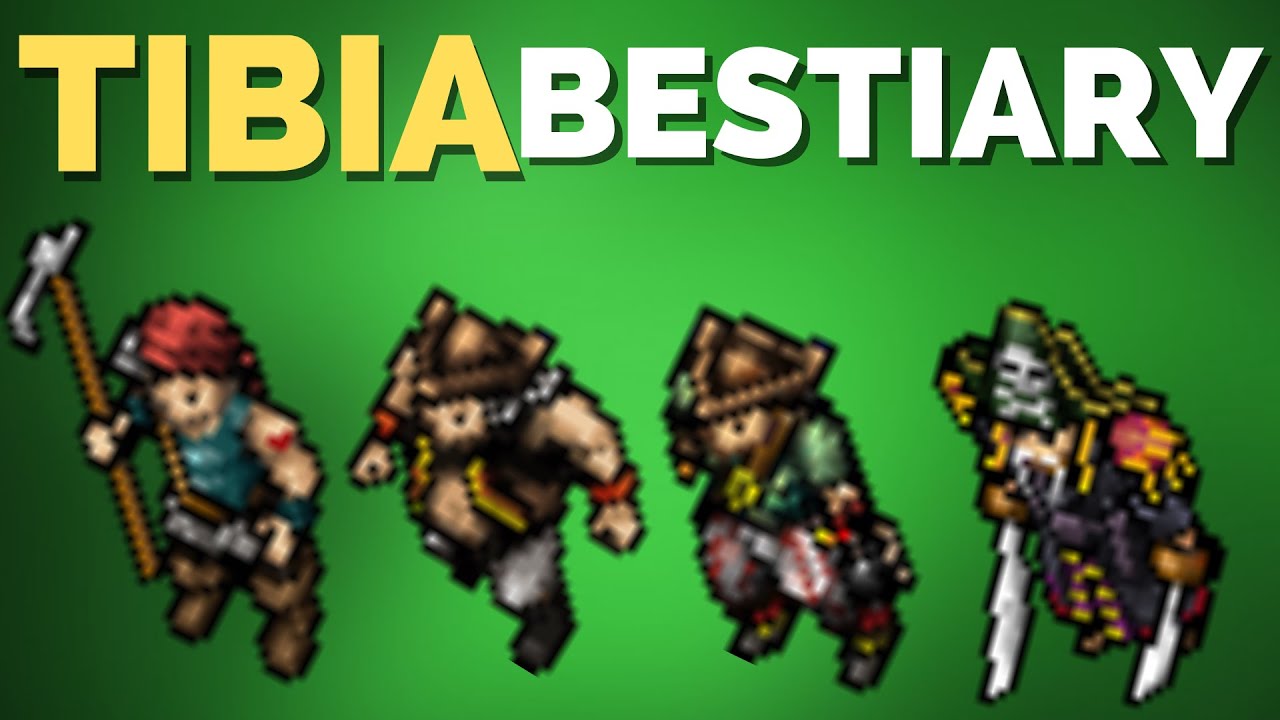 TIBIA BESTIARY Pirate Corsair, Pirate Marauder, Cutthroat, Buccaneer ...