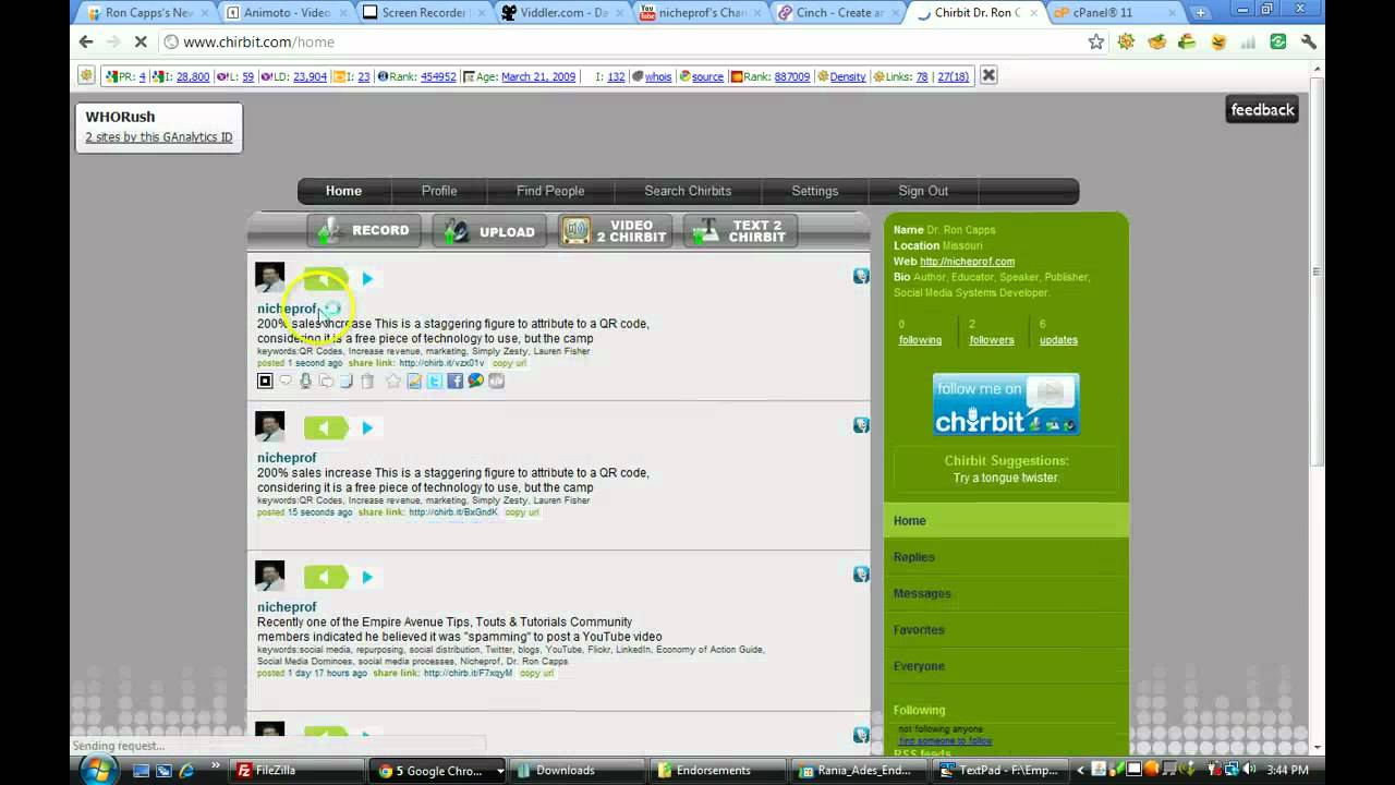 Text to Chirbit Audio Tutorial - YouTube