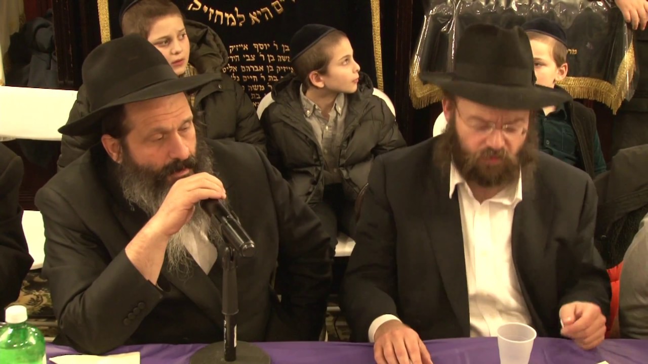 Farbrengen Tu B'Shevat - Rabbi Sholom Mordechai Rubashkin - YouTube