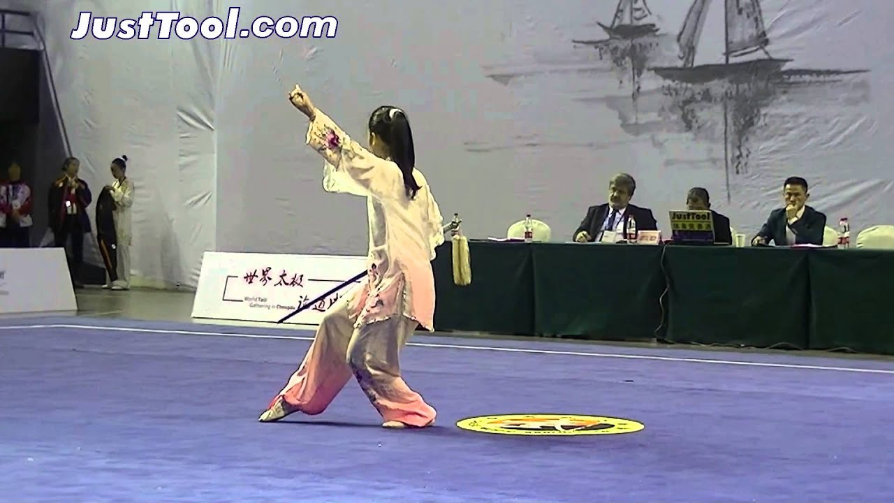1st World Taijiquan Championships - Women's Group A 3rd Taijijian ...