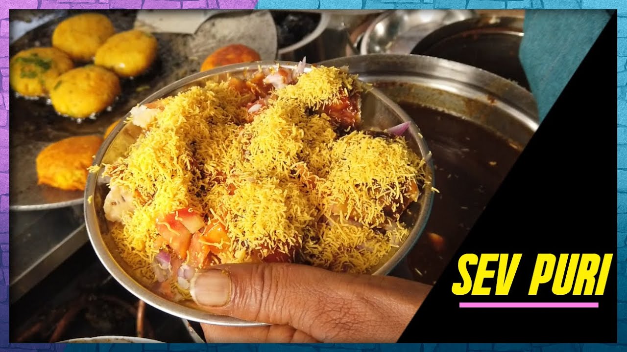 Sev Puri | Mumbai Street Food | Indian Street Food - YouTube