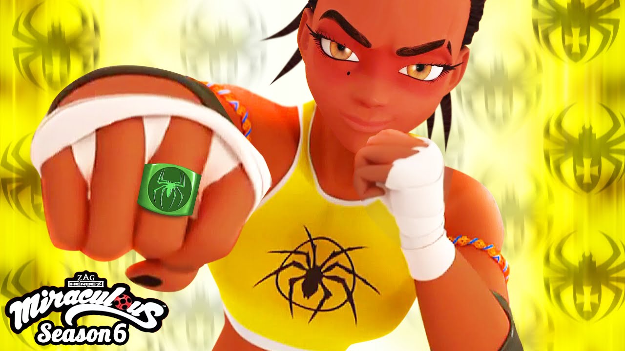🔴ANANSI SPIDER 🕷 NEW TRANSFORMATIONS MIRACULOUS 6 🐞 Ladybug and Cat ...