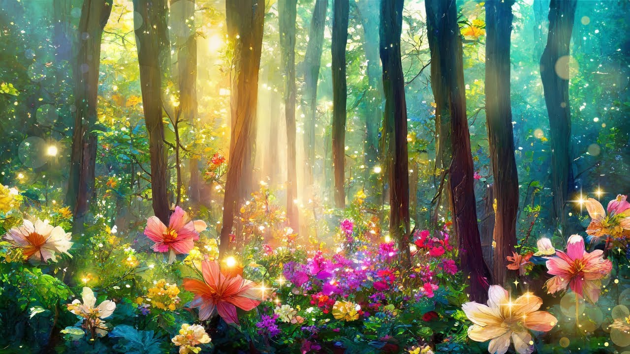 心をなごませる美しいピアノの音色で癒しの森を散歩しましょう【BGM】 - YouTube