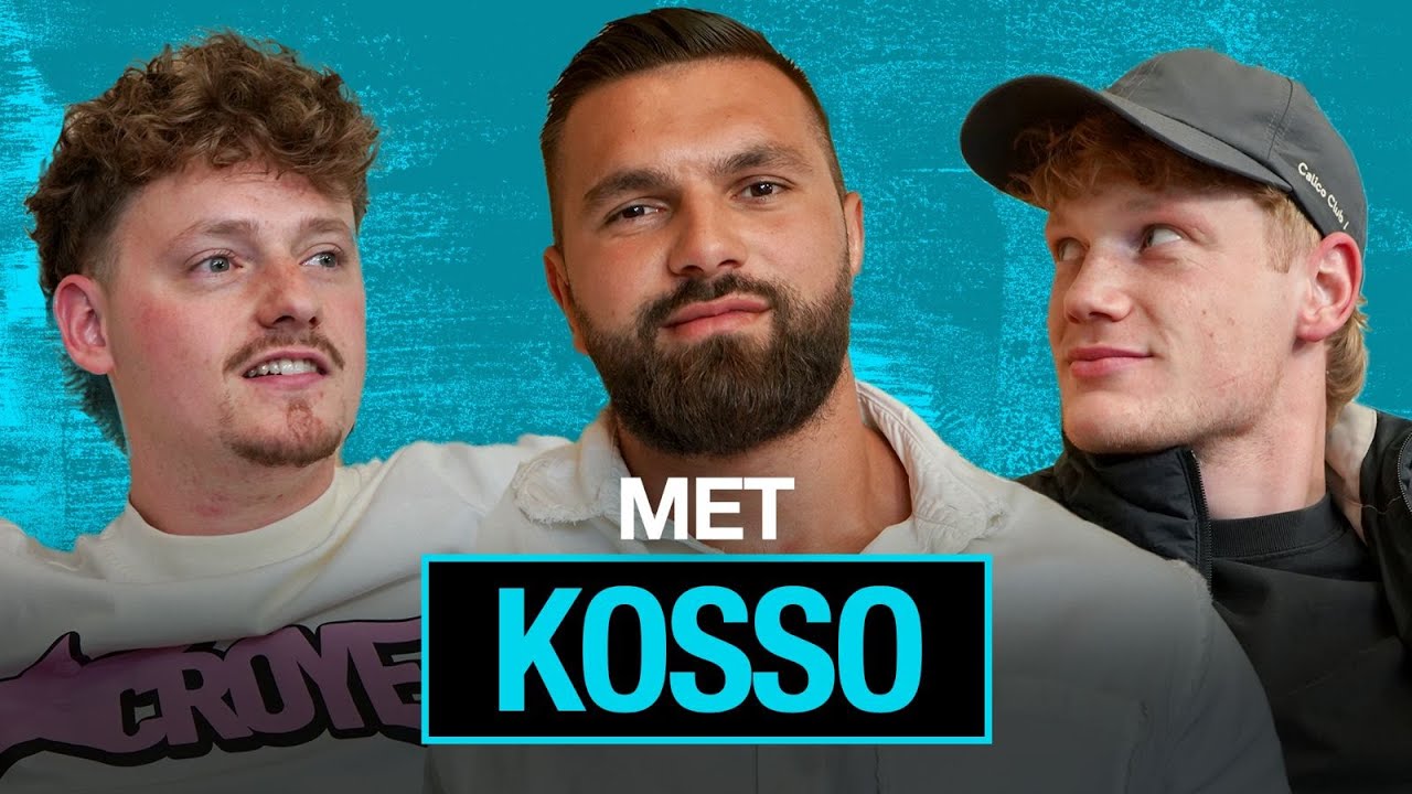 Kosso gaat STOPPEN met RAP?! Over Kosso Nutrition, Protein Pops, zijn ...