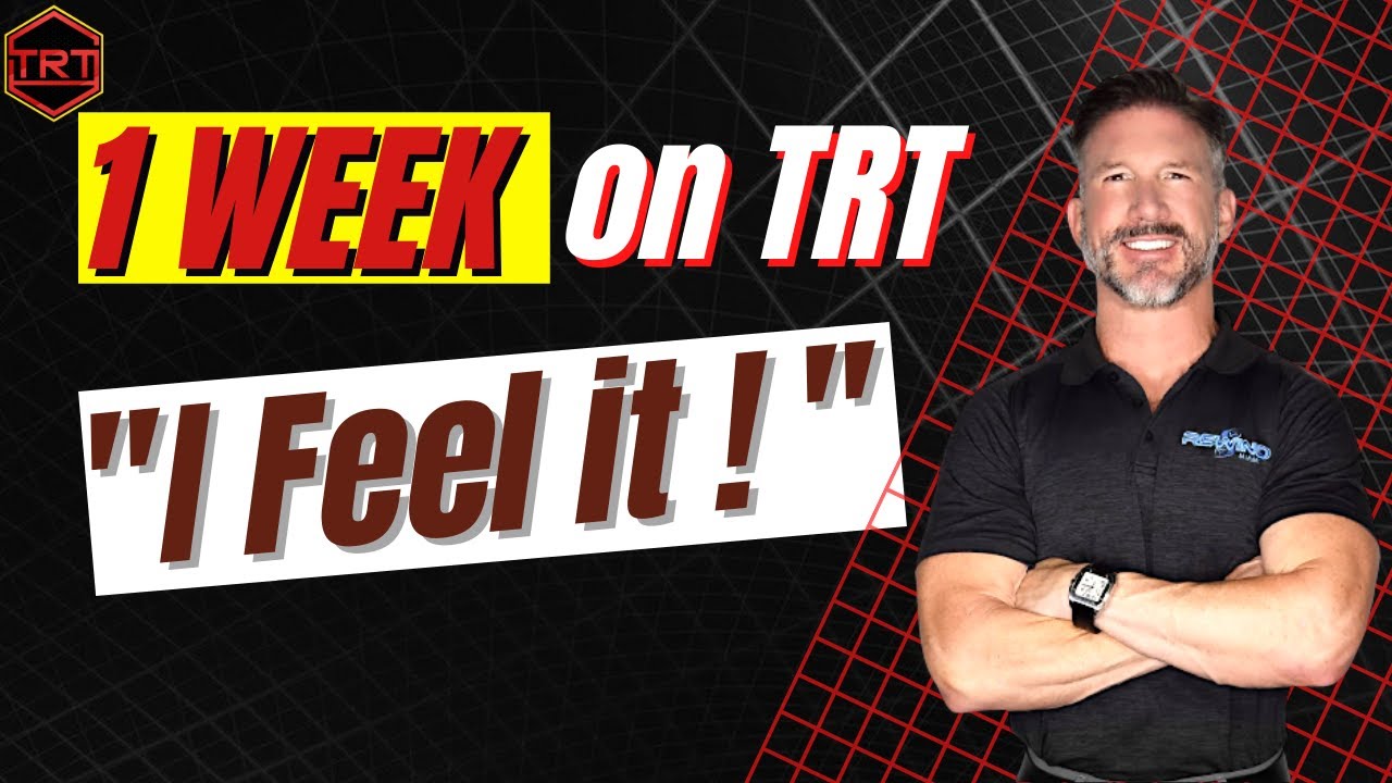 TRT Effects AFTER 1 WEEK : Placebo Effect Or NOT? - YouTube