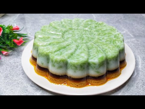 Sajikan Cendol Lebih Istimewa || Puding cendol Gula Merah,Enak Dan ...
