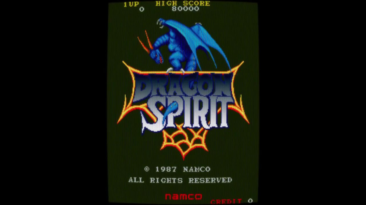 Dragon Spirit MAME ARCADE ROM - YouTube