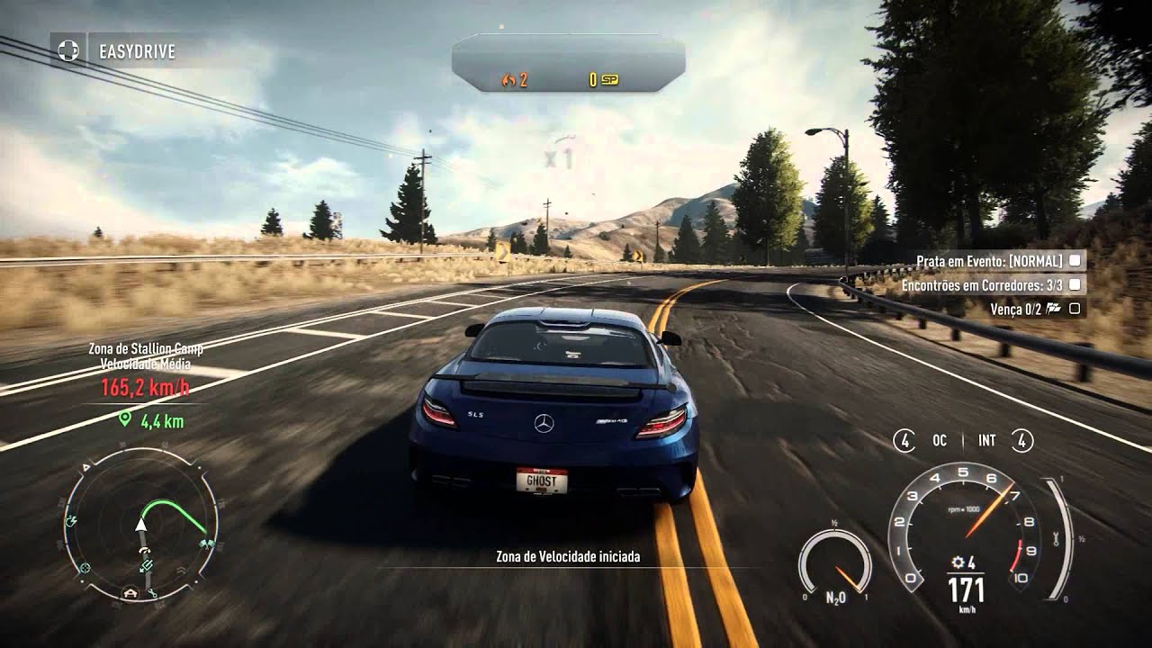 Need for Speed Rivals : Corredor Mercedes-Benz SLS #04 - YouTube