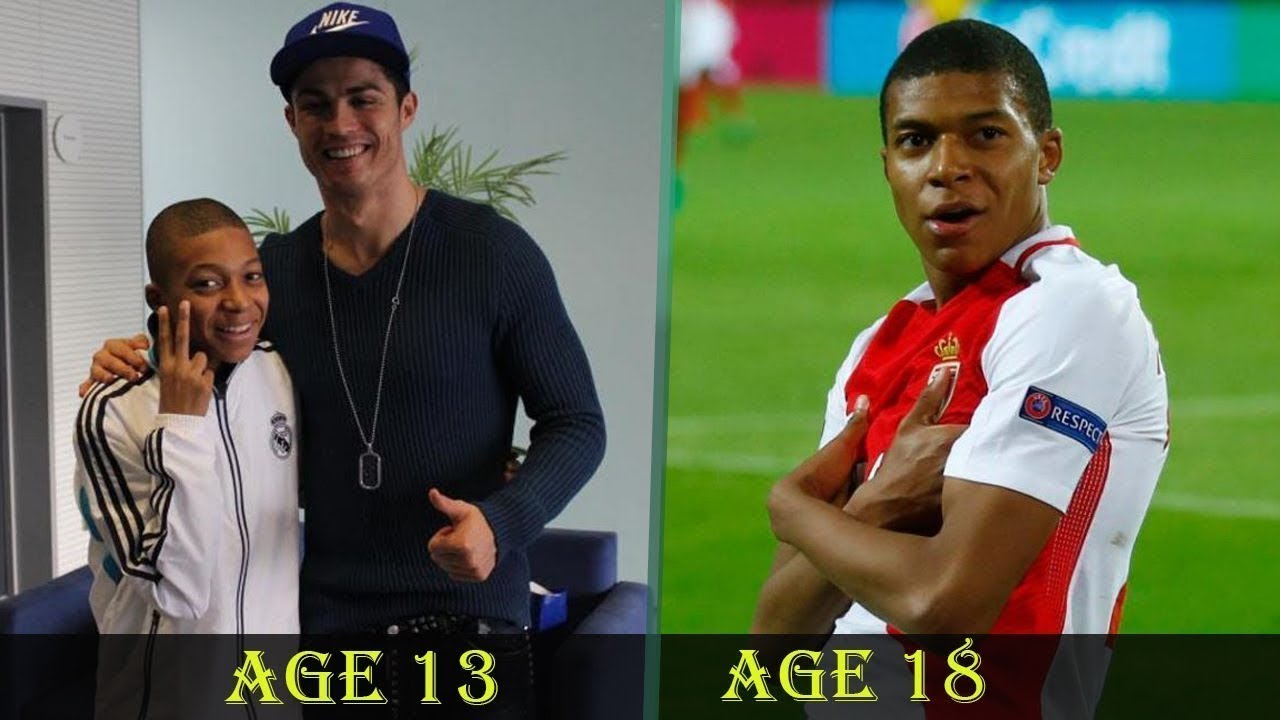 Kylian Mbappé Transformation From 5 To 18 Years Old - YouTube