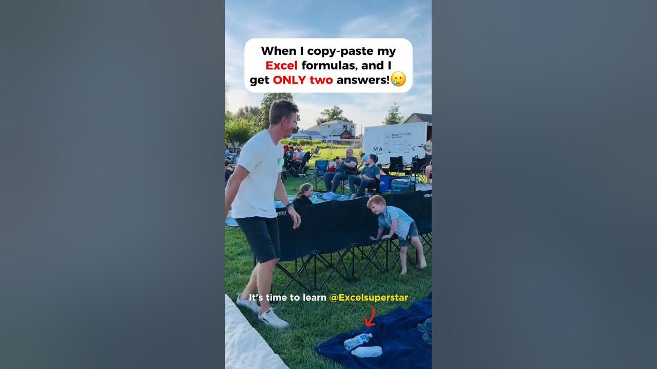 I Hate The Nas When I Copy Paste My Excel Formulas Excelfunctions Excelshorts Youtube