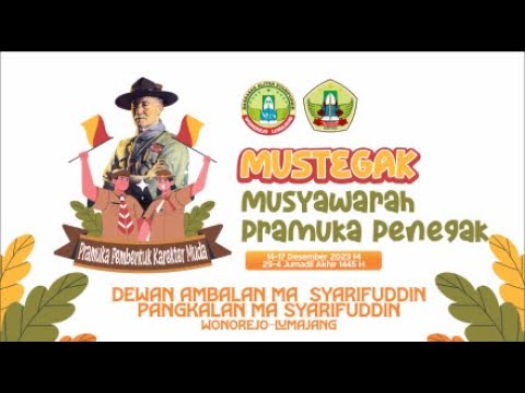 MUSTEGAK PUTRA || Musyawarah Pramuka Penegak Dewan Ambalan MA ...