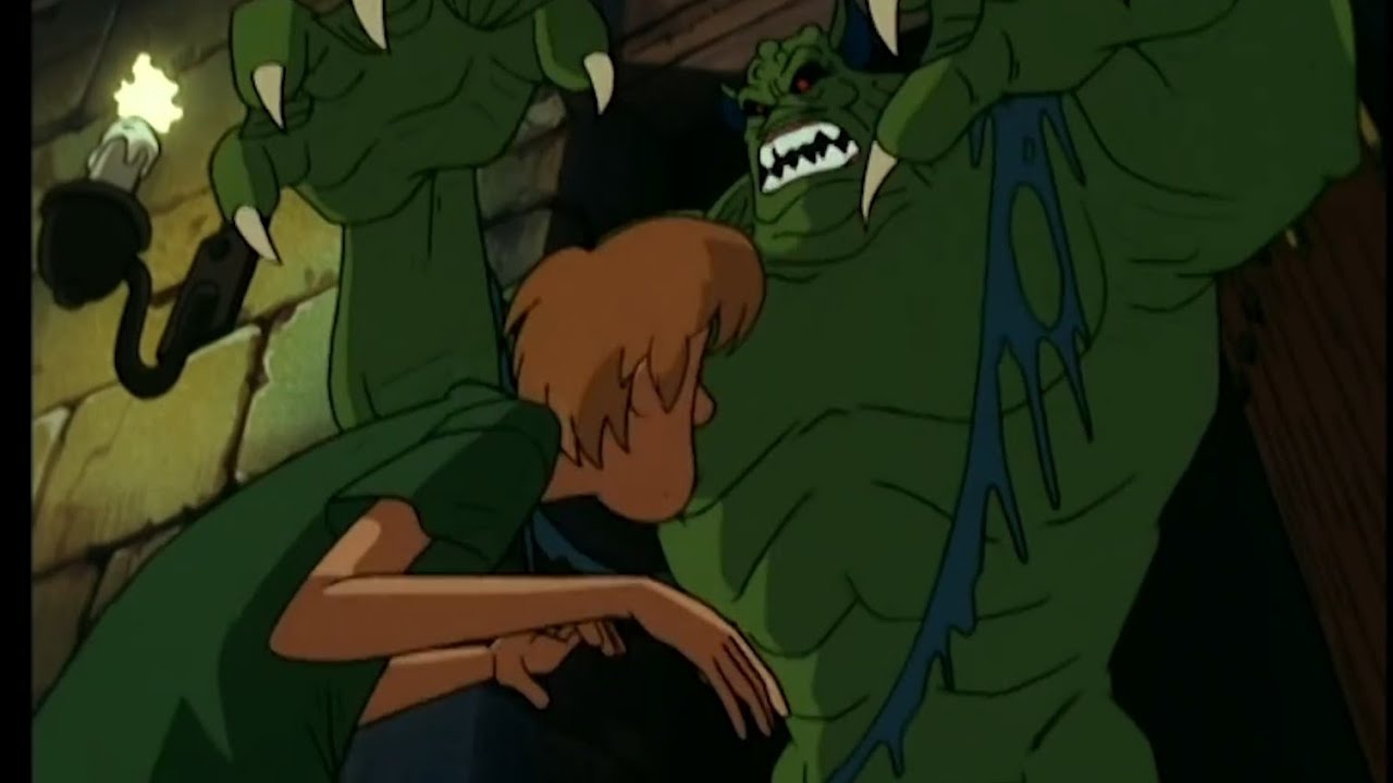 Scooby-Doo on Zombie Island Moat Monster chase scene but with a ...