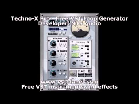 Techno-X Pro - Free VST Loop Generator - vstplanet.com - YouTube