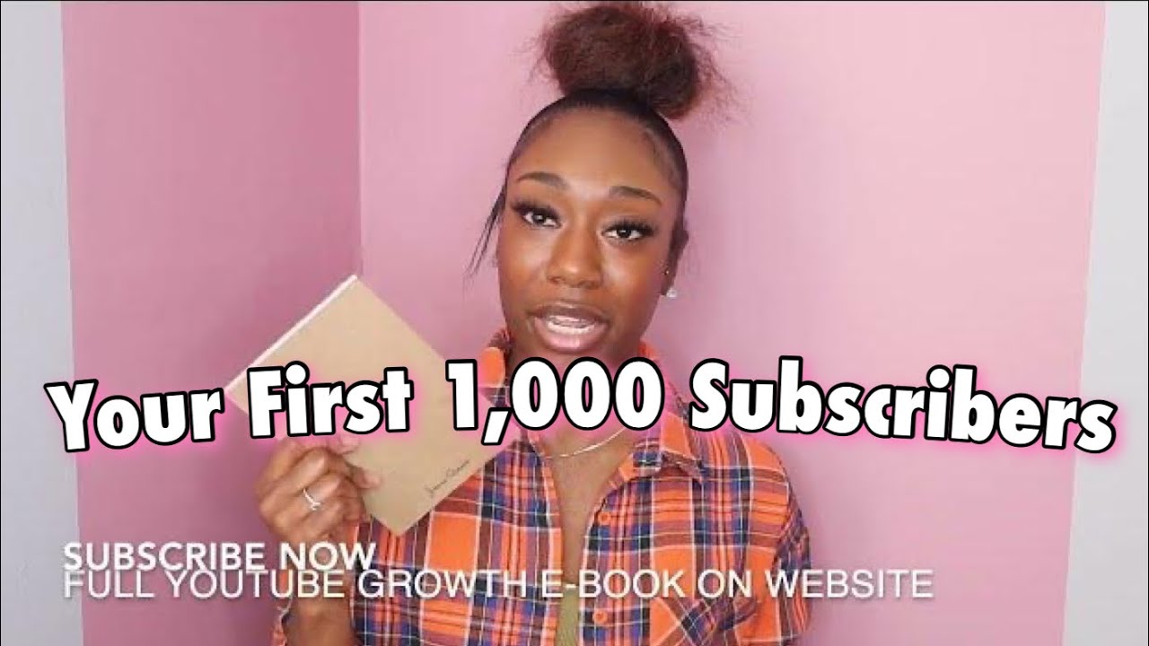 How to Gain Your First 1,000 Subscribers | 3 EASY STEPS - YouTube