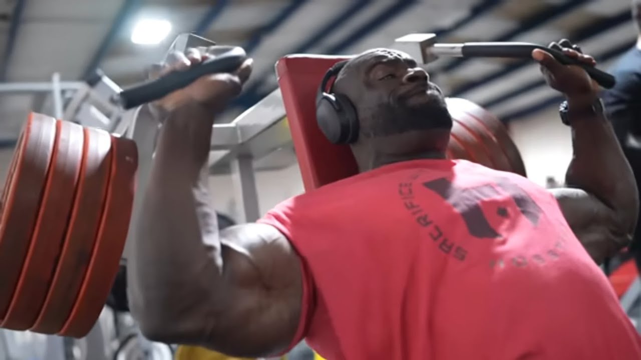 Shoulders Workout & Chest / Samson Dauda Prep - YouTube