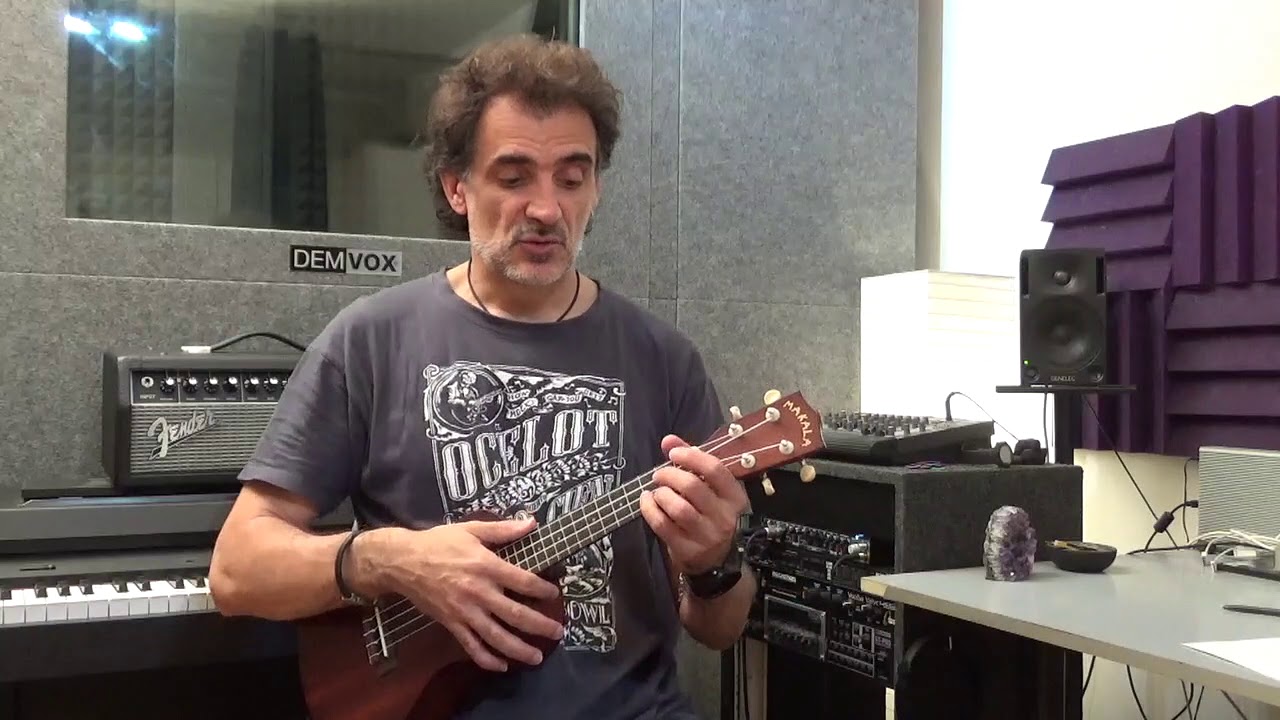 TALLER DE UKELELE ZINGLA, lección 31 . Ukelele desde cero con J.L ...