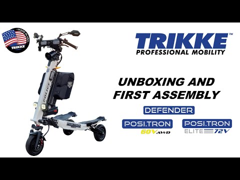 Unboxing and setting up the Trikke Positron 60V or 72V Elite. Also good ...
