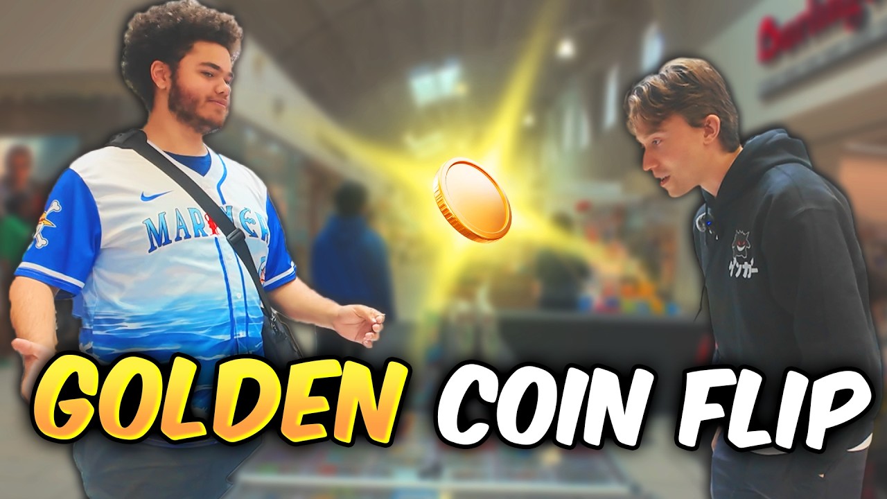 GOLD COIN FLIP?! I bought GRAIL GOLD STARS! - YouTube