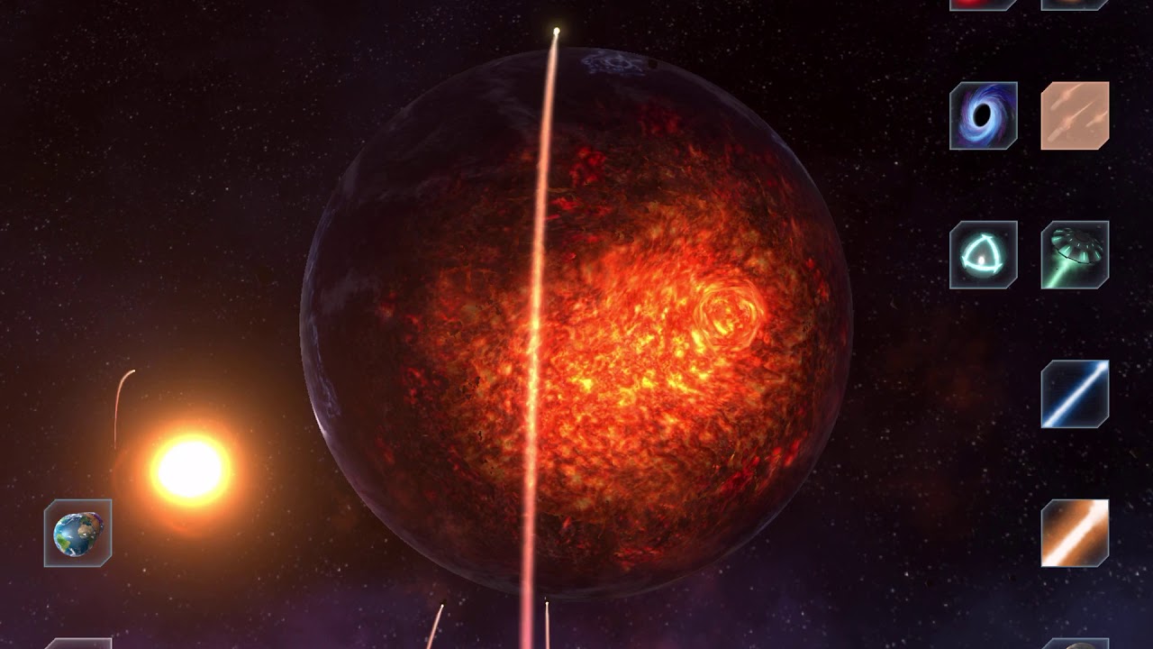 Destroy earth (solar smash) - YouTube