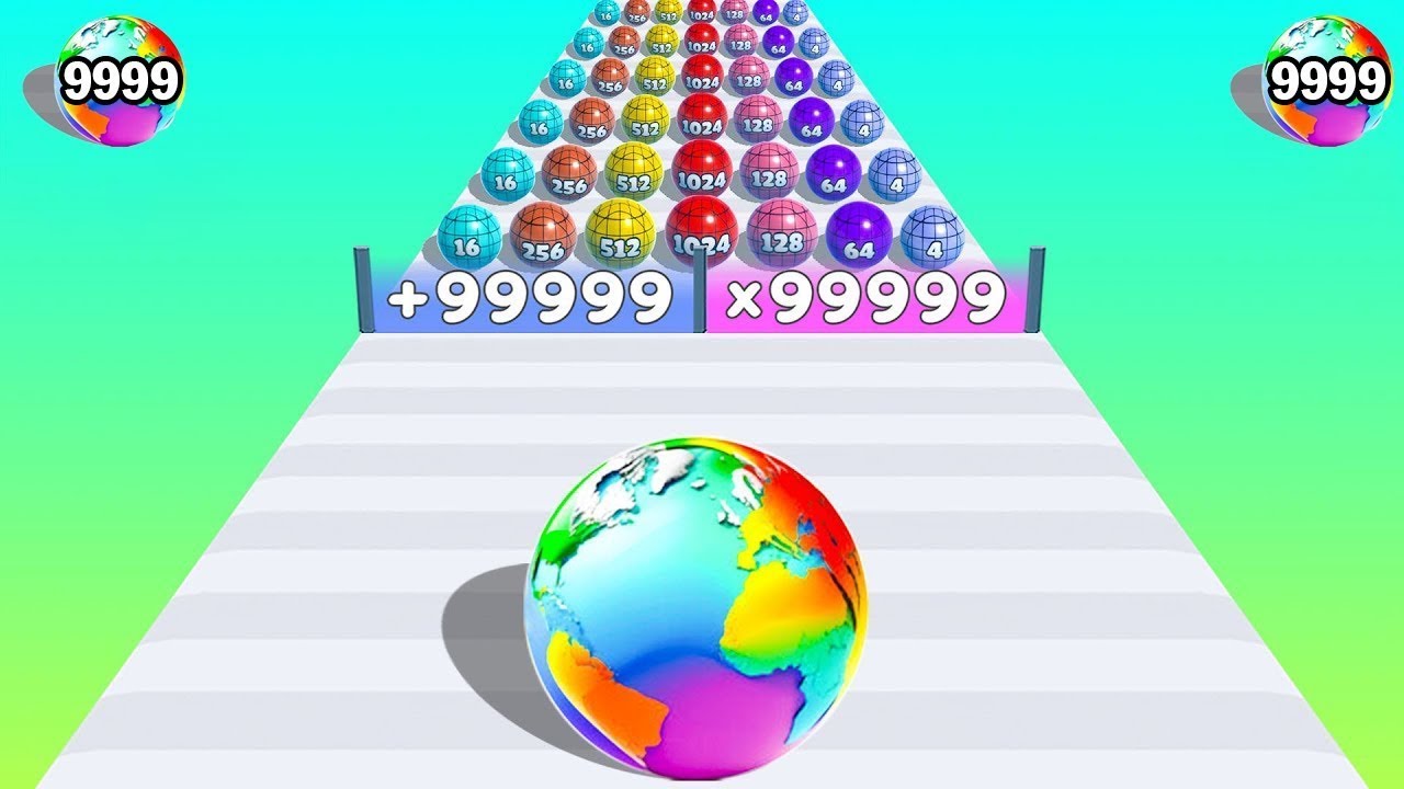 Ball Run 2048, Merge Ball 2048, Games - All Levels Gameplay Android,ios ...