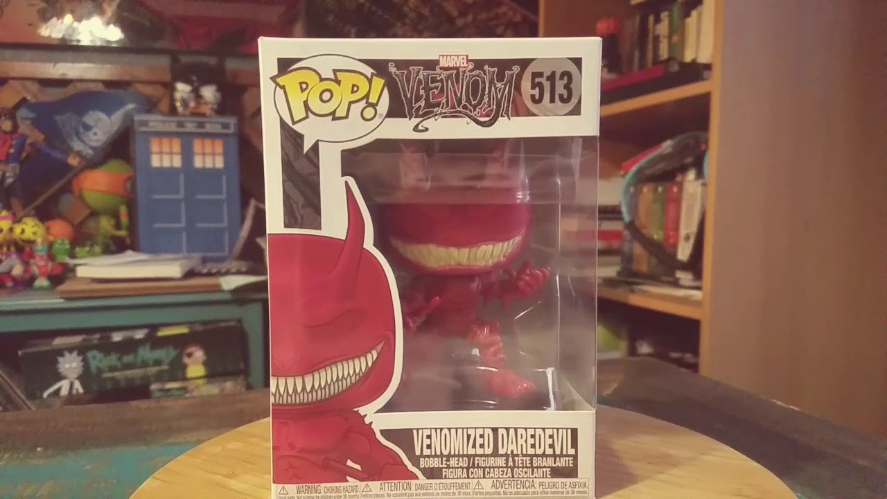 Pop! Venomized Daredevil Marvel Funko Vinyl Figure Review - YouTube