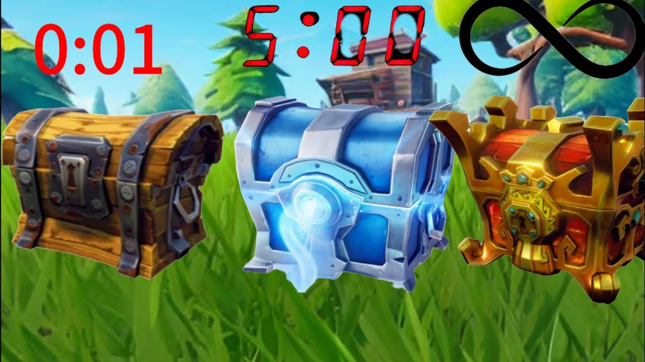 random seconds to loot challenge! |fortnite. - YouTube