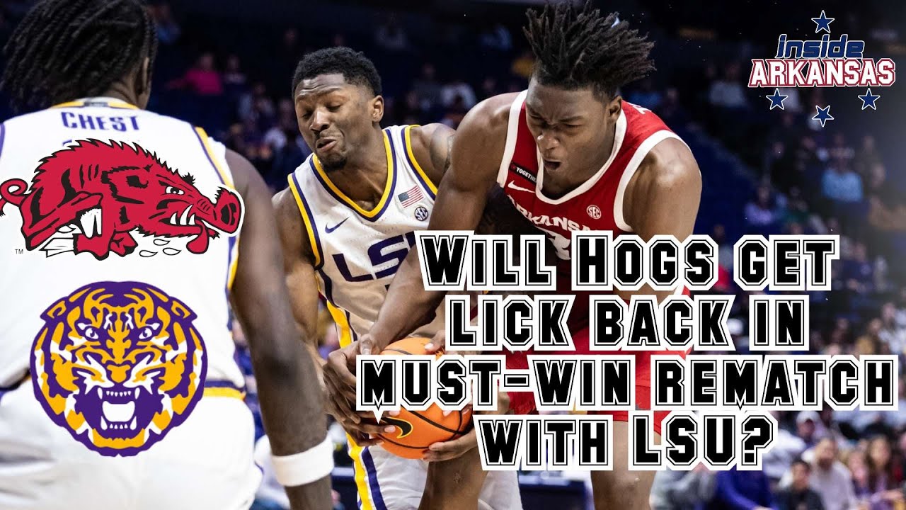 Will Hogs Get Lick Back In Must-Win Rematch With LSU? - YouTube