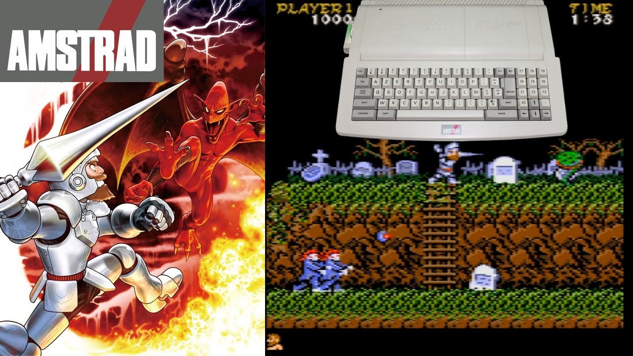 Amstrad CPC Preview - Ghosts'N Goblins CPC 6128 + (2020) - YouTube