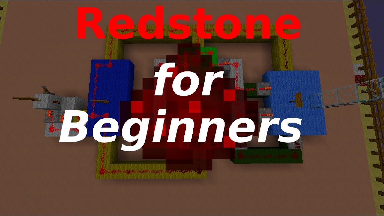 Redstone For Beginners - 1 - FAQ - YouTube