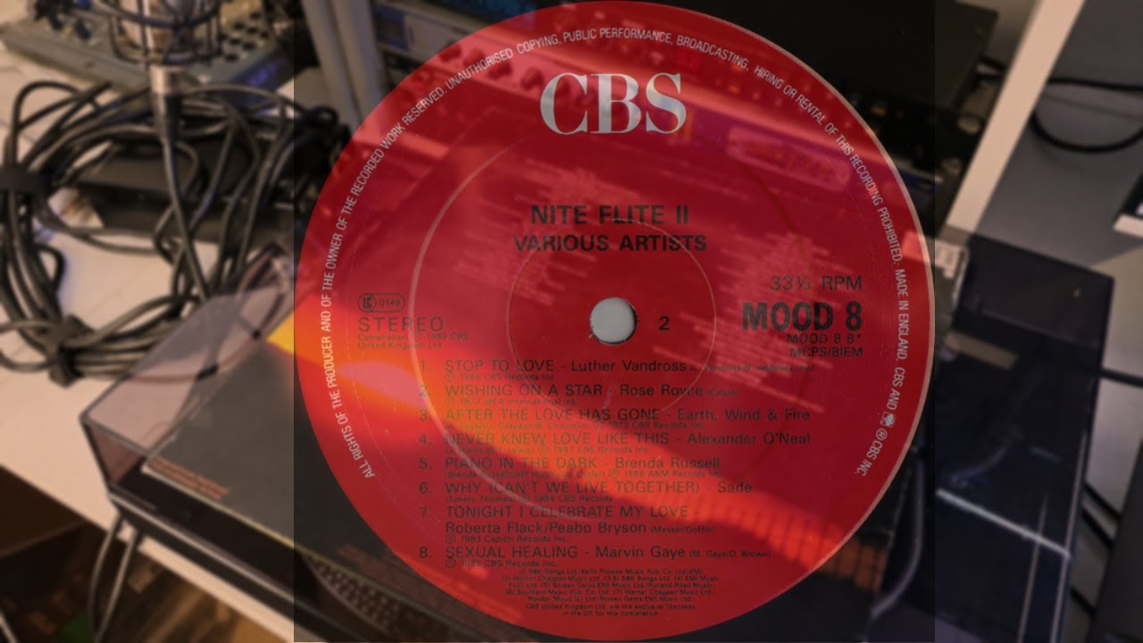 Alexander O'Neal – Never Knew Love Like This | HQ Vinyl 🖸 | Nite Flite ...