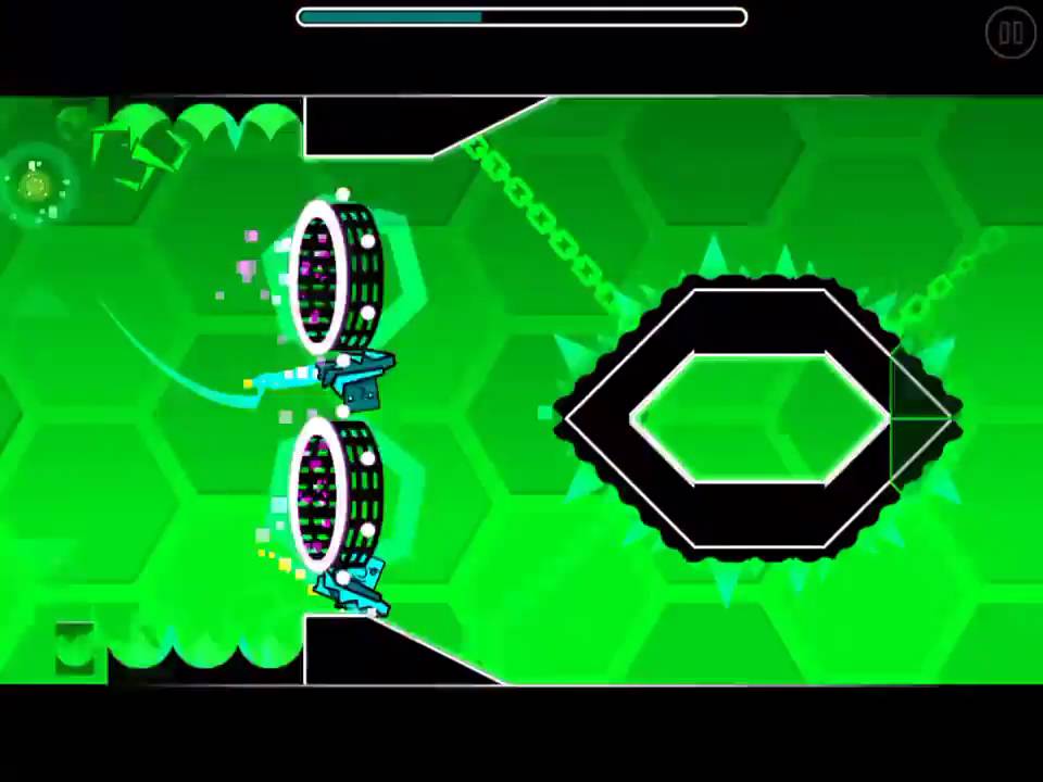 Geometry dash hexagon force! - YouTube