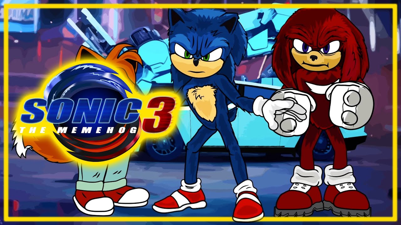 Sonic The Hedgehog 3 Trailer Toon Memes - YouTube