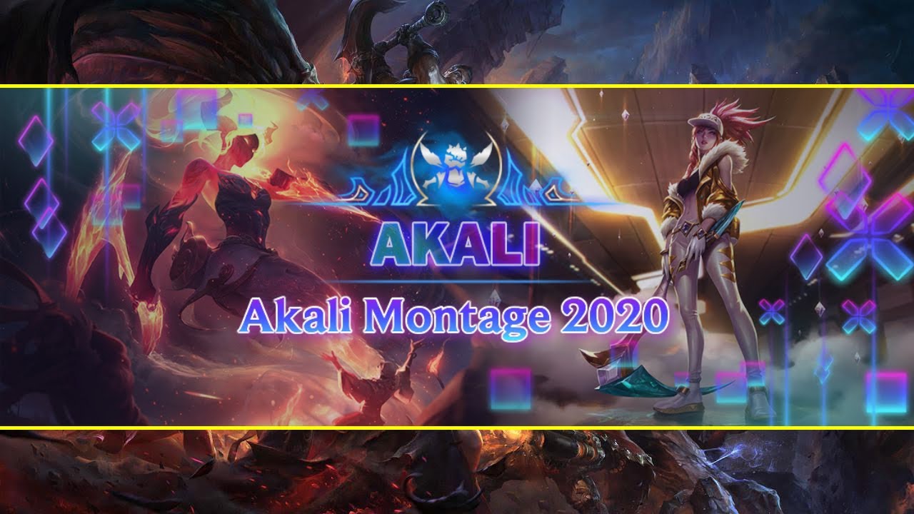 BEST AKALI PLAYS 2020 - AKALI MONTAGE - INSANE OUTPLAYED - YouTube