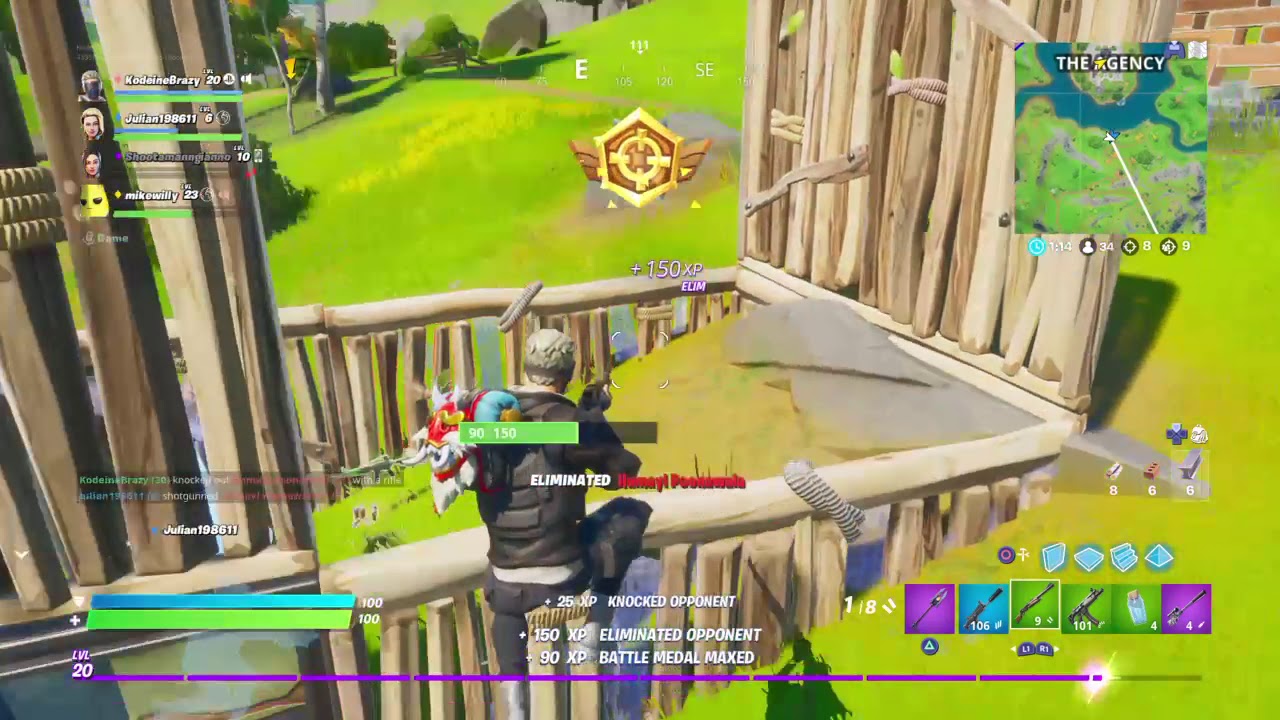 Fortnite Win sniper GOAT! - YouTube