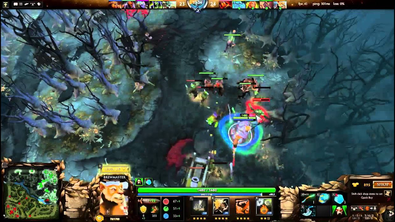Noob playing Dota 2 - YouTube