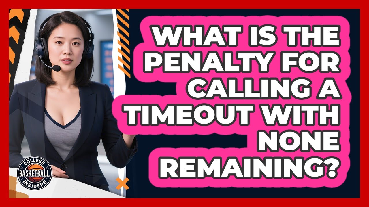 What Is The Penalty For Calling A Timeout With None Remaining? - YouTube